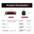 Meilan X5 Wireless Tail Light Bright LED and Turn Signal for Enhanced ...