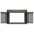 UniFlame "Gerri" Cabinet-style Fireplace Doors with Smoke Tempered ...
