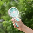 NGHnuifg Mini Fan 500mah Rechargeable Personal Fan Summer USB Charging ...