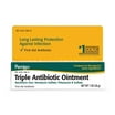 Perrigo Triple Antibiotic Ointment 1 oz, Bacitracin Zinc First Aid for ...