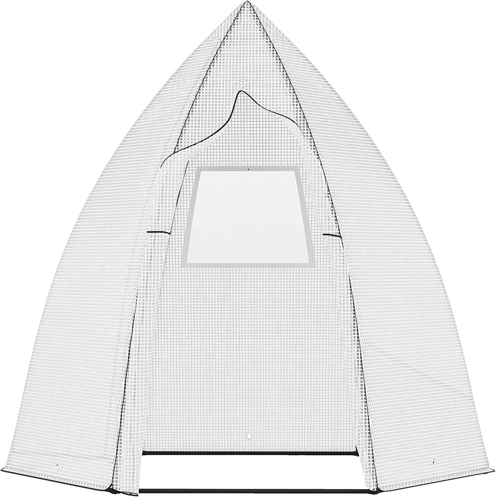 LueInJoy 63 x 54 x 71 Tent-Style Mini Greenhouse Portable Hot House for ...
