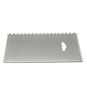 Ateco Aluminum Icing Smoother and Decorating Comb - Walmart.com