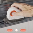 USUERY In One Window Track Cleaning Brush Multifunctional Hard Grip ...