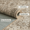NICETOWN 8'x10' Area Rug for Living Room, Non-Slip Washable Rug Vintage ...