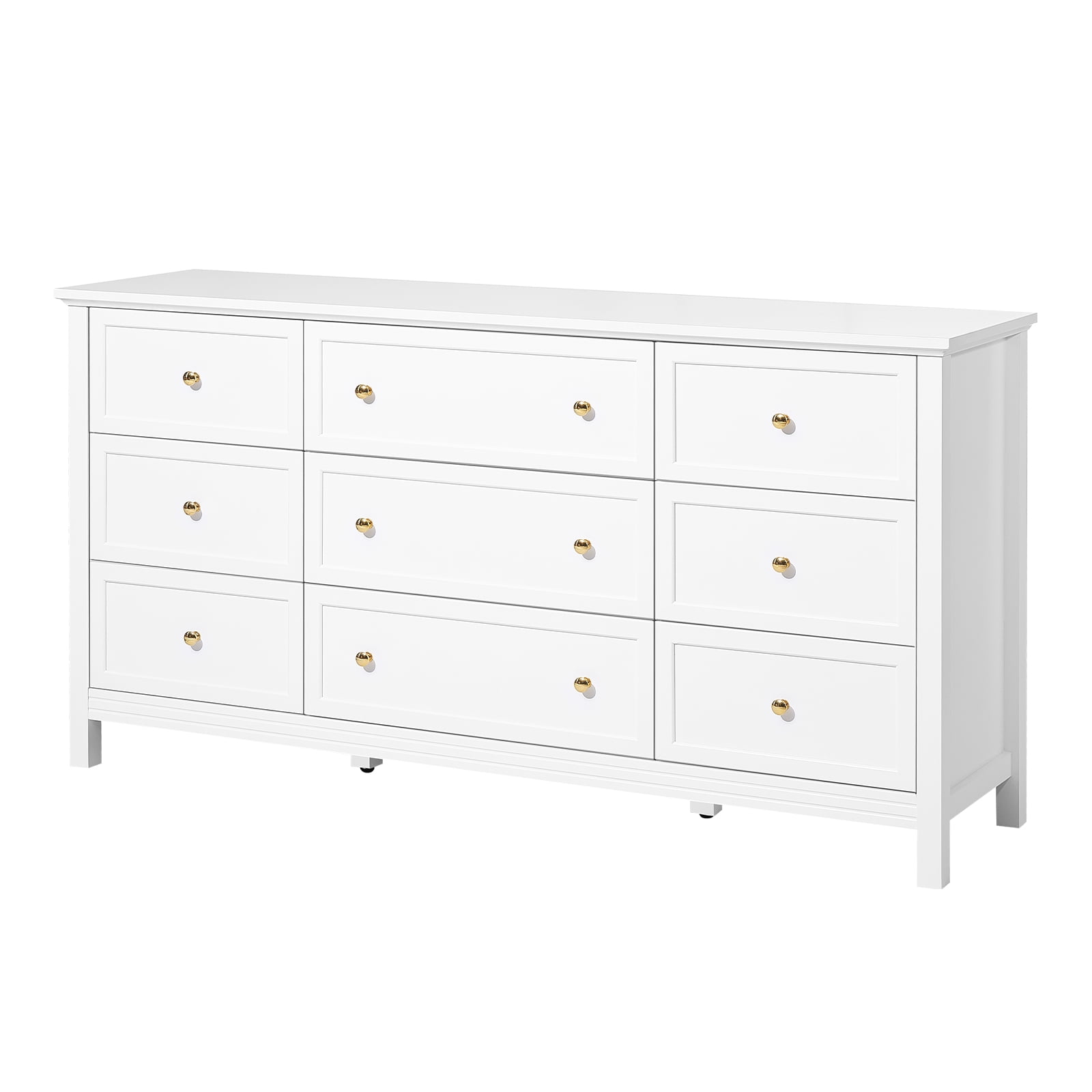 Click here for Kffkff 9 Drawer Dresser  Wooden Chest Of Drawers W... prices