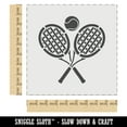 Tennis Rackets Crossed Ball Racquet Sports DIY Cookie Wall Craft ...