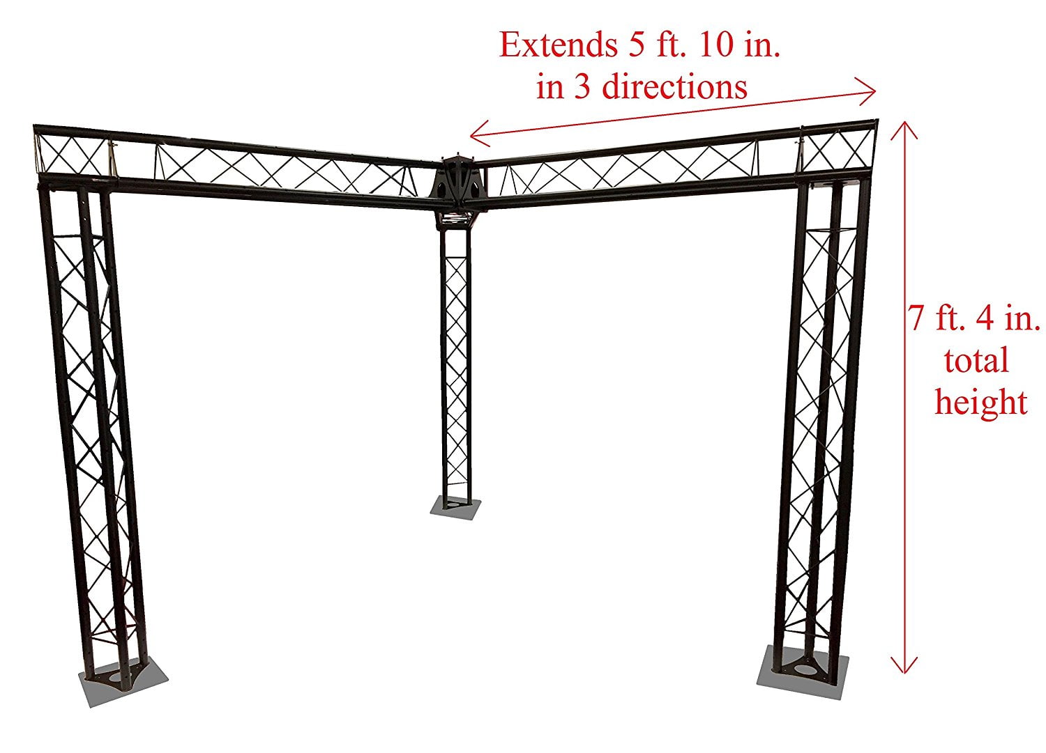 Cedarslink Trade Show Booth, Trusses DJ Stage 7' x 5' Metal Truss ...