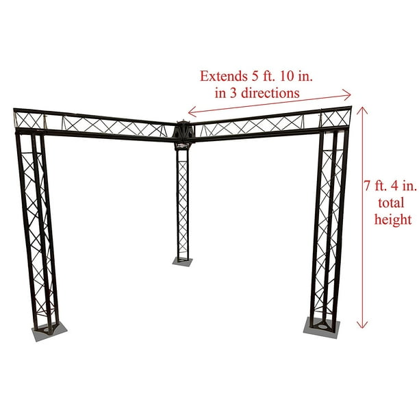 Cedarslink Trade Show Booth, Trusses DJ Stage 7' x 5' Metal Truss ...
