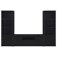 LHYY Sloat Black 3-piece Entertainment Center - Walmart.com