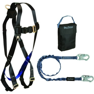 JORESTECH Safety Full Body Harness with Back D-Ring, ANSI, Padding and ...