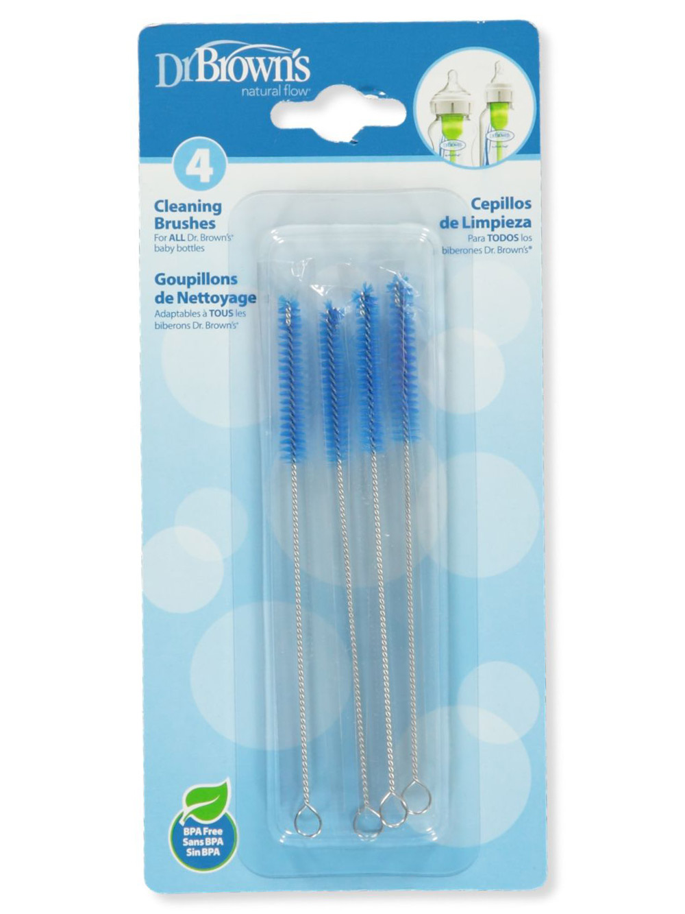 Dr. Brown's 4-Pack Mini Cleaning Brushes – blue, one size – Walmart ...