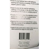 Allary Self-Adhesive Hook And Loop Fasteners 8/Pkg-White .75"X3.5 ...