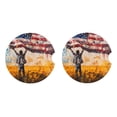 2pcs Ceramic Car Coasters Standard Size With Cork Base And Removal ...