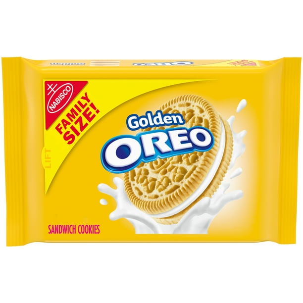 Oreo Family Size Golden Sandwich Cookies , Perfectly Dunkable 1 LB ...