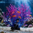 Aquascaping Decor Simulated Branch Handmade Plastic Coral with Fixed ...