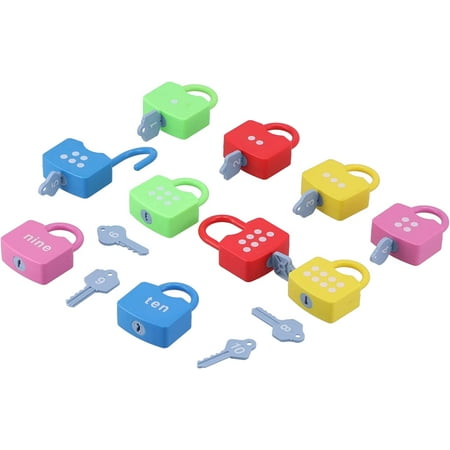 Learning Locks Alphabet Toys Educational Learning Locks Counting Toys ...