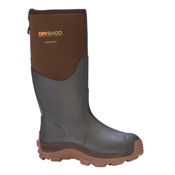 Dryshod Men's Haymaker Hard-Working Farm Boot Brown - HAY-MH-BR ...