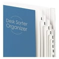 ZRQarq Desk File/Sorter, Alphabetic (A-Z), 20 Dividers, Letter Size, Dark Blue (89282) - Walmart.com