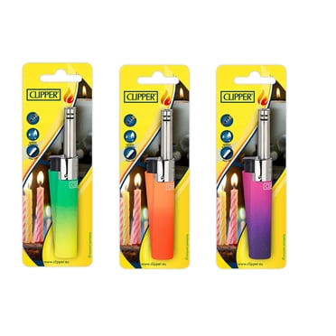 Clipper Metal Icy Purple Rainbow Swirly Lighter - Full Size Flint ...
