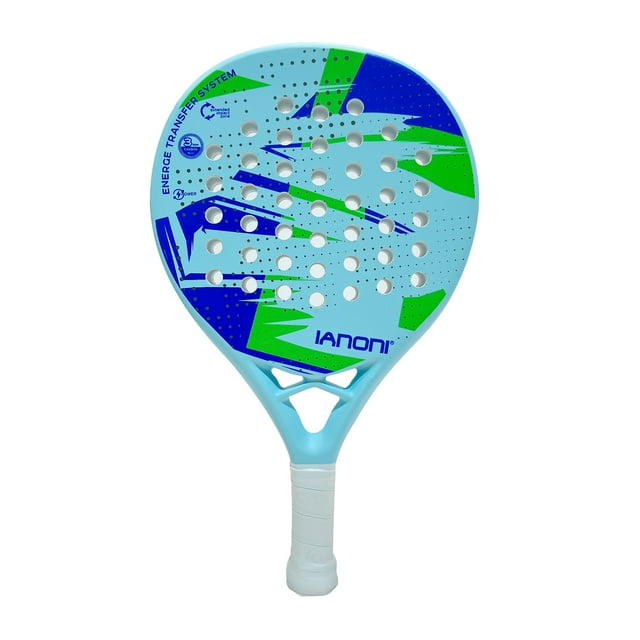 Junior Paddle Tennis Racket Carbon Fiber Surface with EVA Memory Flex ...