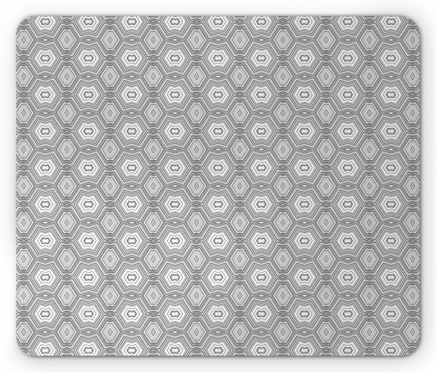 Grey and White Mouse Pad, Abstract Pattern with Lots of Triangular ...