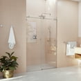 Eclipse 64 in. x 78 in. Frameless Glass Sliding Shower Doors - Walmart.com