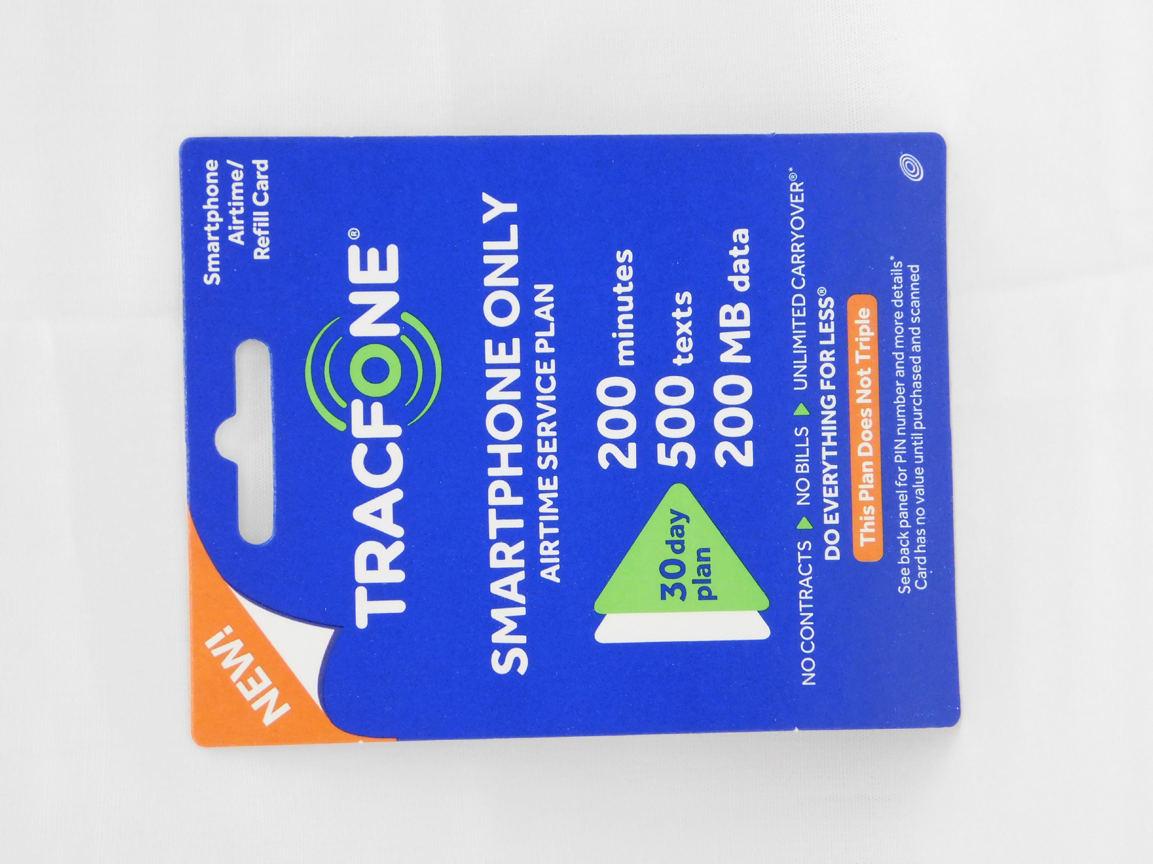 Tracfone Wireless Tracfone 200min/500txt/200mb Smartphone - Walmart.com