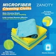24-Pack Microfiber Cleaning Cloth - Soft, Reusable House Cleaner ...