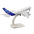 High Simulation Gift Toy 1:400 Alloy A380 Plane Model for Aviation ...