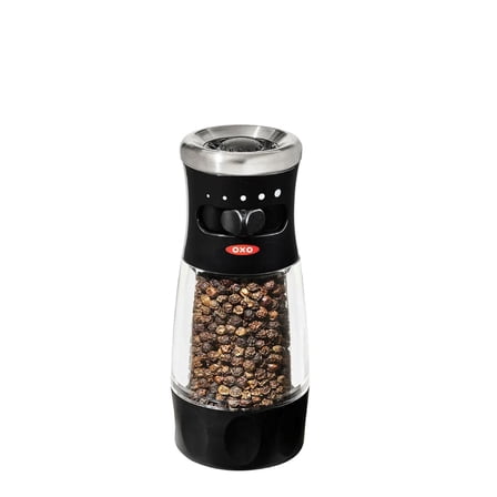 OXO Good Grips Pepper Grinder, Ceramic Adjustable Mill, BPA-Free, Mess ...