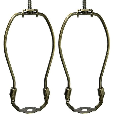 2 Set 7 Inch Lamp Harp Holder Rustic Black Detachable Harp For Lmell ...