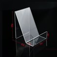 Acrylic Book Display Stand Decorative Plate Stand For Brochure Plate ...
