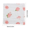 Baby Washcloth 6-Layer Cotton Square Face Towel for Sensitive Skin ...