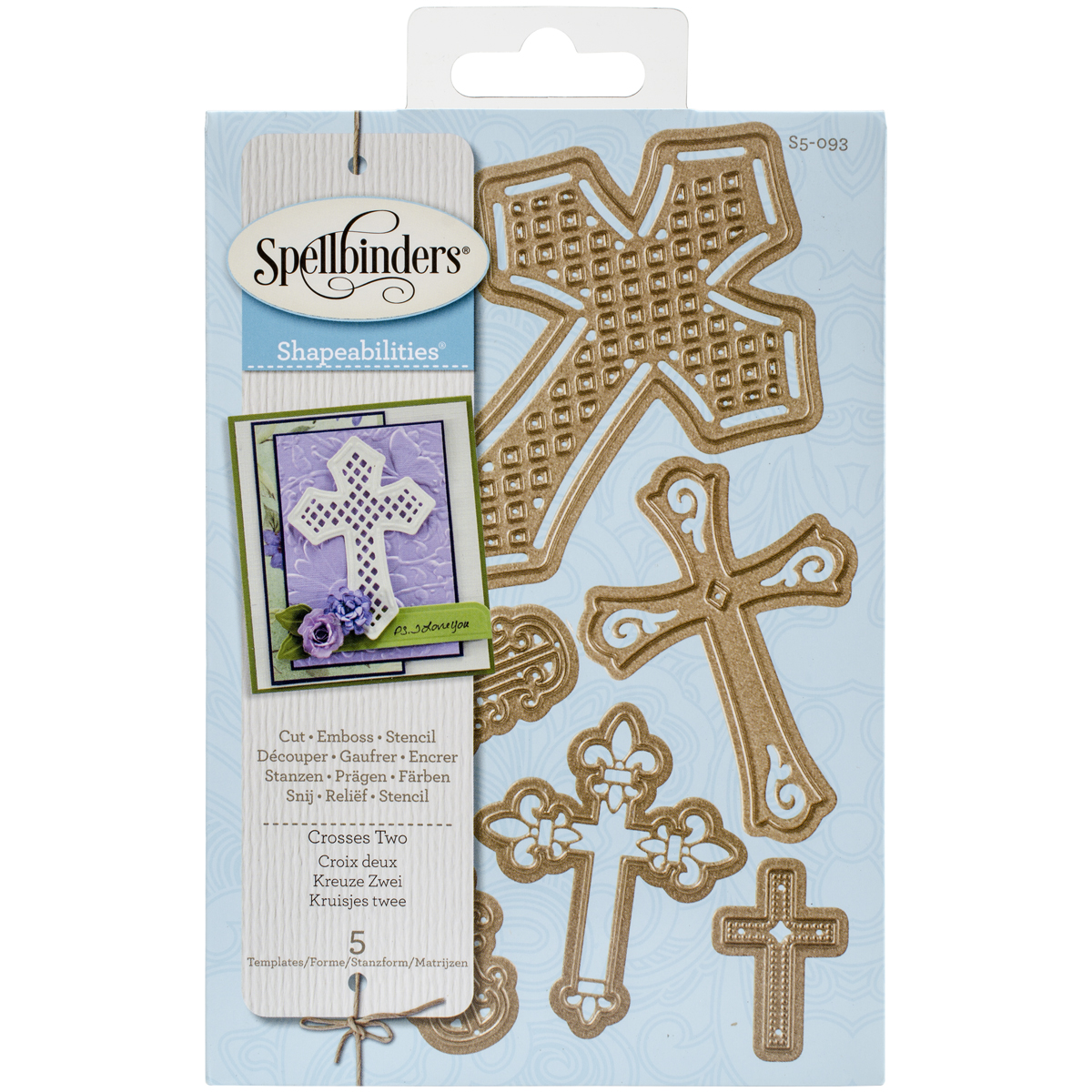 Spellbinders Shapeabilities Dies, Crosses - Walmart.com - Walmart.com