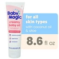 Baby Magic Creamy Baby Oil Lotion, Hypoallergenic, 8.6 fl oz, with ...