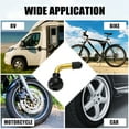 5pcs Auto Tire Valve Air Tyre PVR70 Valve Stem Bent 90 Degree Angled Snap in Rubber Base for ...