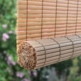 Lewis Hyman Cordless Bamboo Roll Up Window Shade, Exterior Outdoor ...