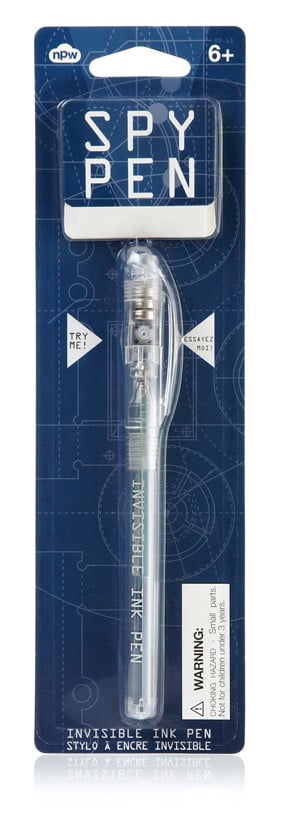 Spy Pen Invisible Ink Pen NPW 70456 - Walmart.com
