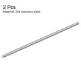 Uxcell M6 x 200mm 304 Stainless Steel Fully Threaded Rod Right Hand ...