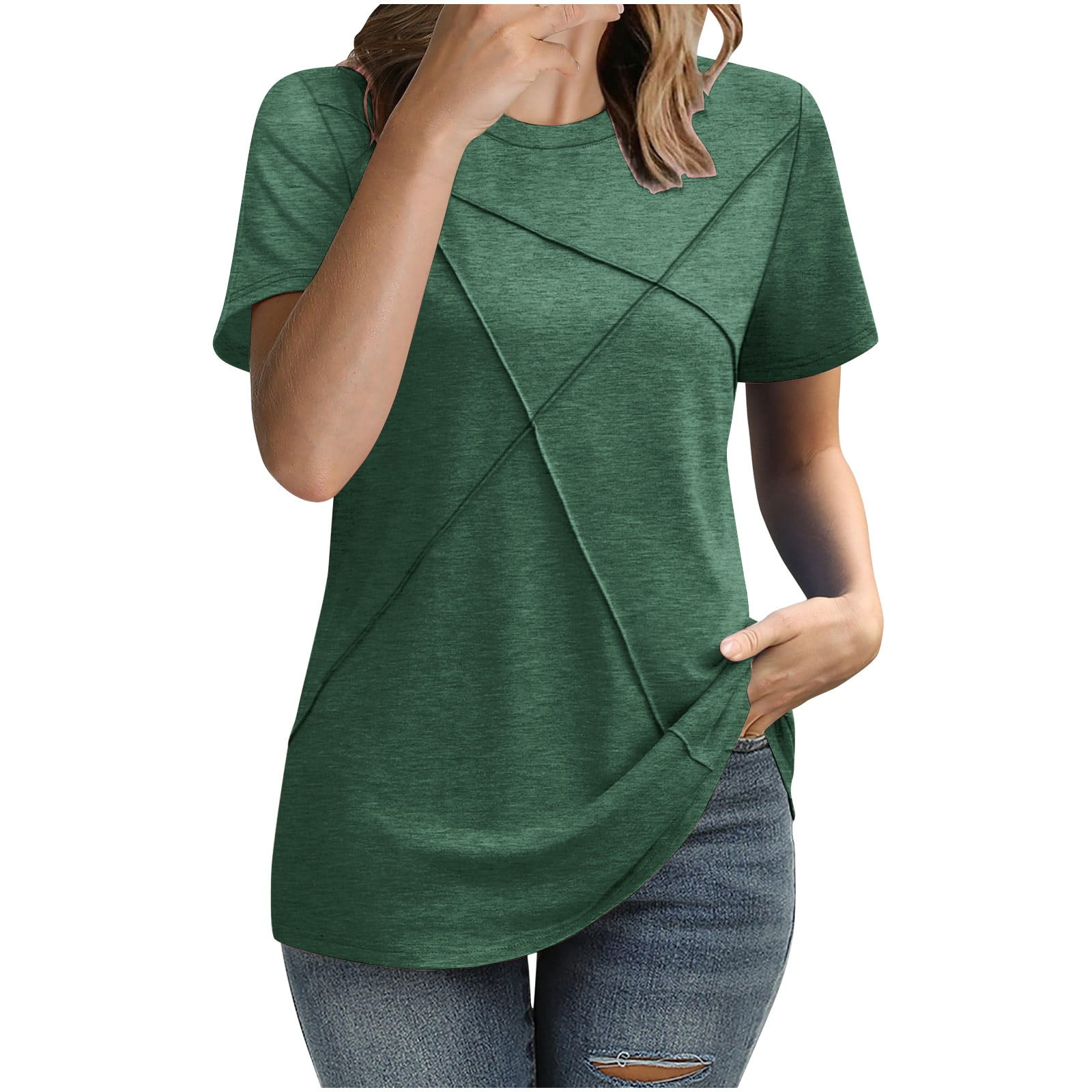 Click here for Staron Womens Tops Summer Clearance Short Sleeve S... prices