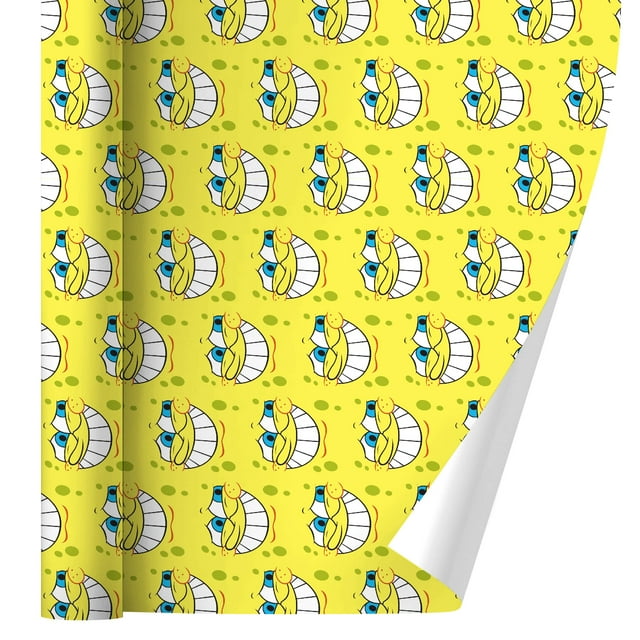 SpongeBob Guilty Face Gift Wrap Wrapping Paper Rolls - Walmart.com
