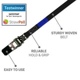 SafeStrap Heavy Duty Endless Ratchet Strap Set - 13ft, 3500 lbs, EN ...