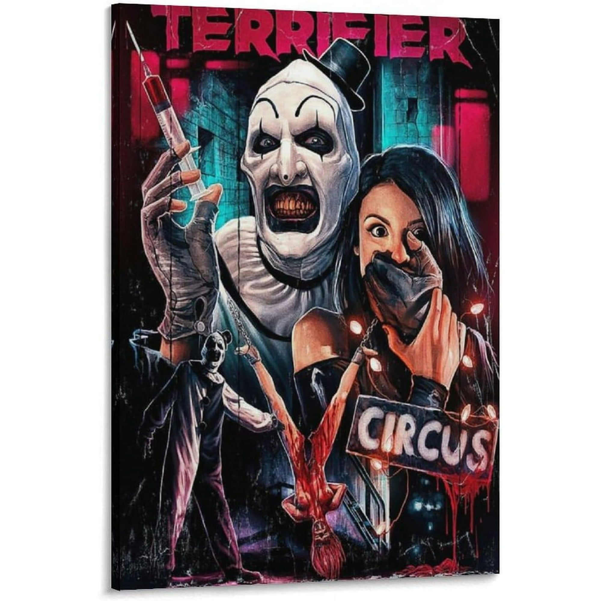 Click here for Pphaosho Horror Movie Terrifier Poster Frameless P... prices