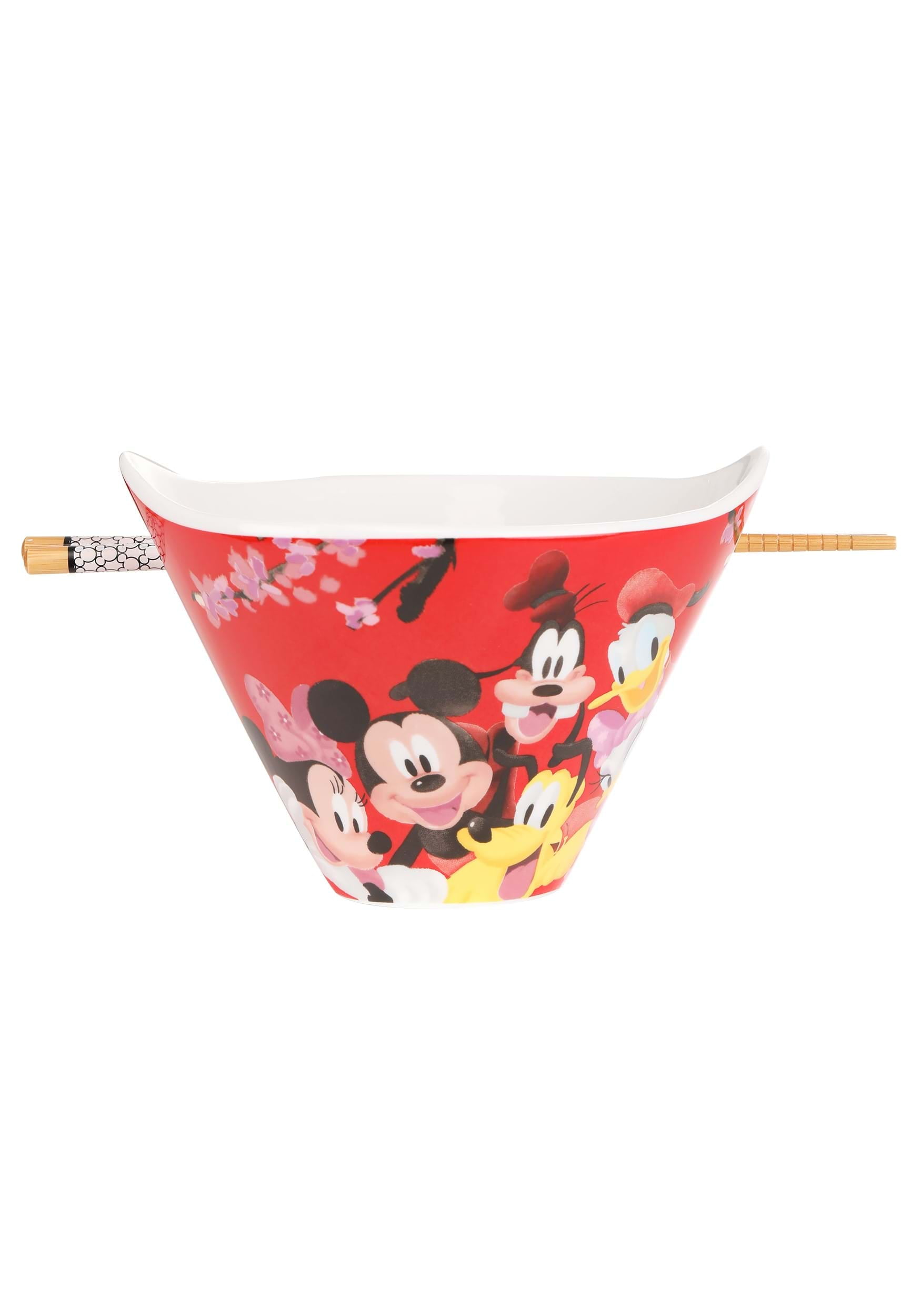 Disney Mickey & Friends Noodle Bowl w/ Chopsticks - Walmart.com