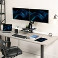 VIVO Clamp-on 14" x 10" Utility Shelf Pole Mount with Storage Drawer ...