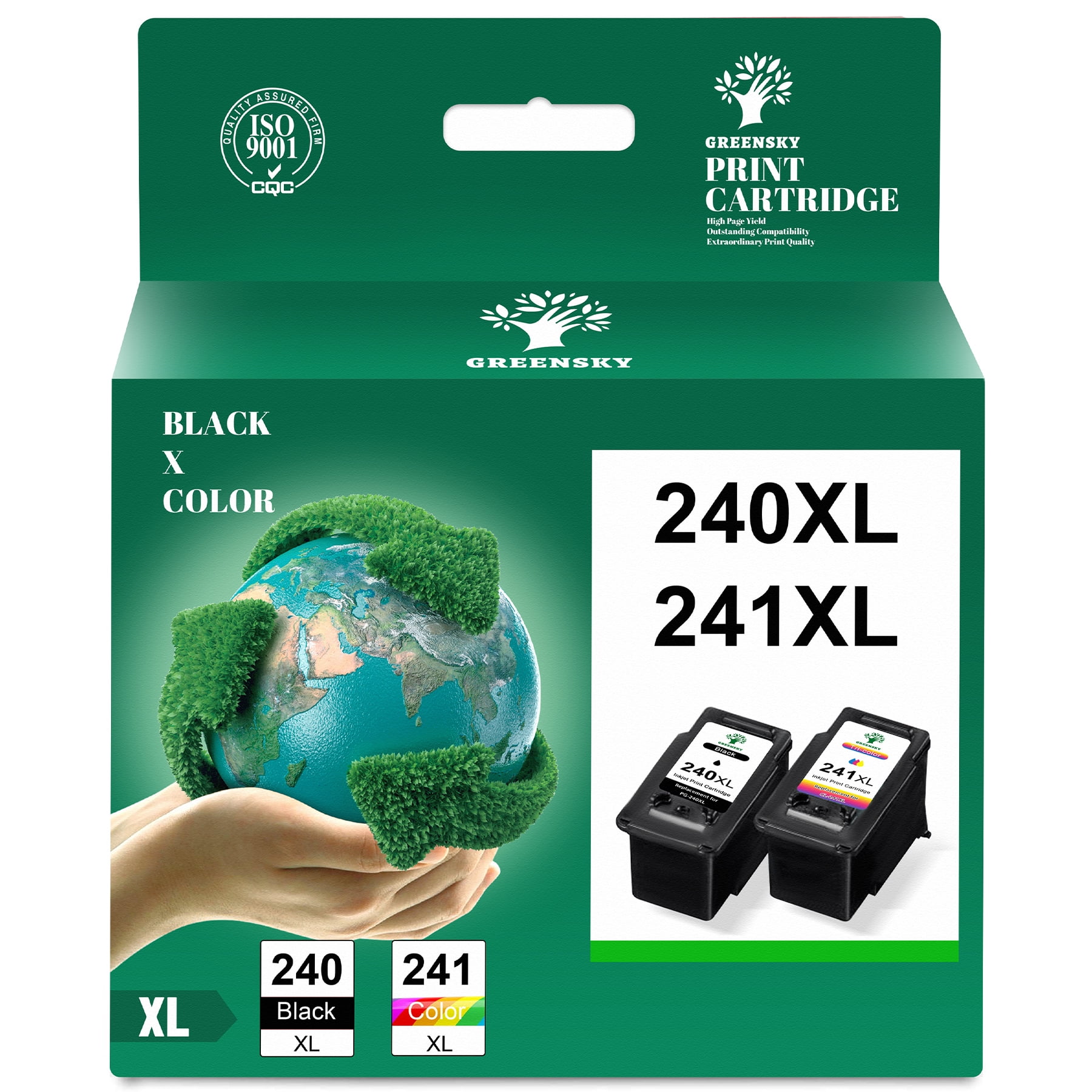 240XL 241XL Ink Cartridges Replacement For Canon 240 And 241 Ink Combo 240xl-241xl-ink-cartridges-replacement-for-canon-240-and-241-ink-combo