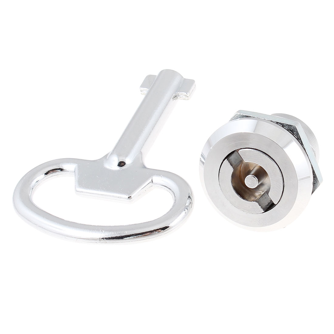 Round Head 21mm Dia.Thread Mounted Security Lock for Toolbox Drawer ...