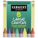Sargent Art® Large Crayons w/ Tuck Box, 8 per box, 12 boxes - Walmart.com