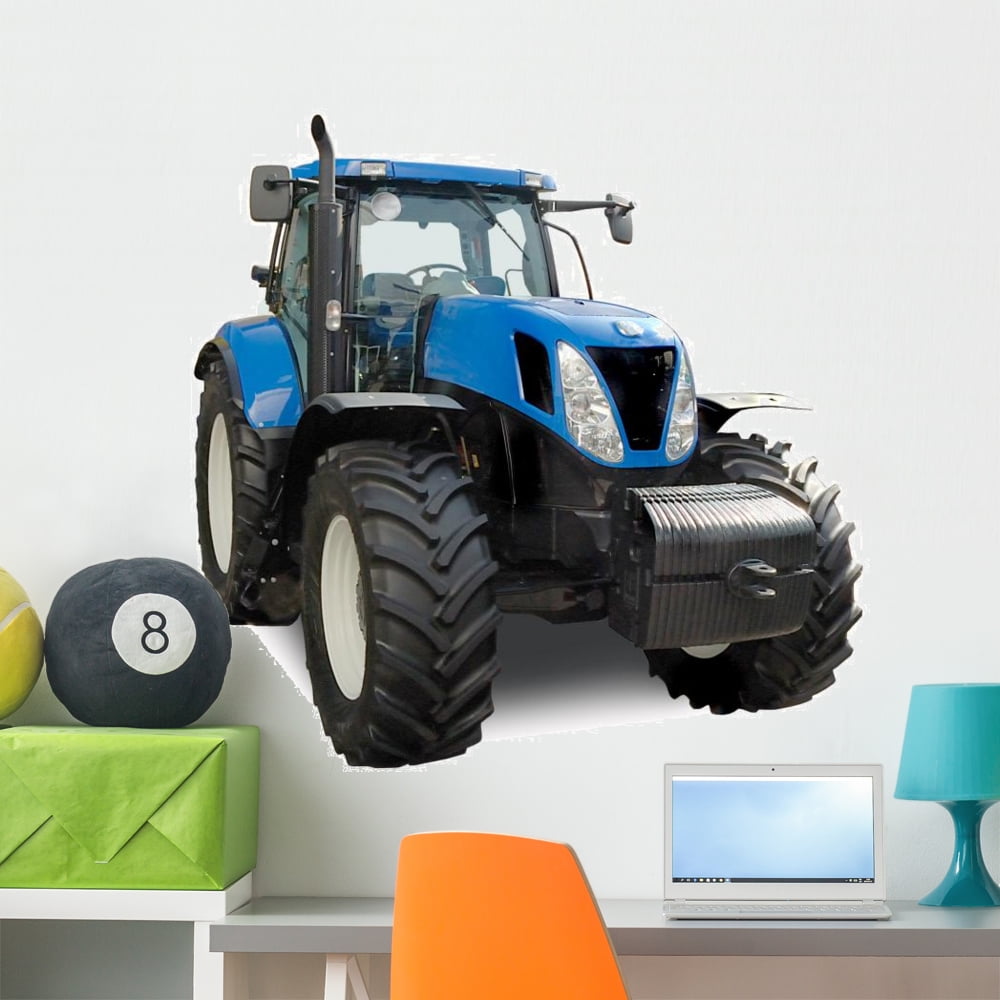 Tractor Wall Decal by Wallmonkeys Peel and Stick Graphic (36 in W x 34 ...