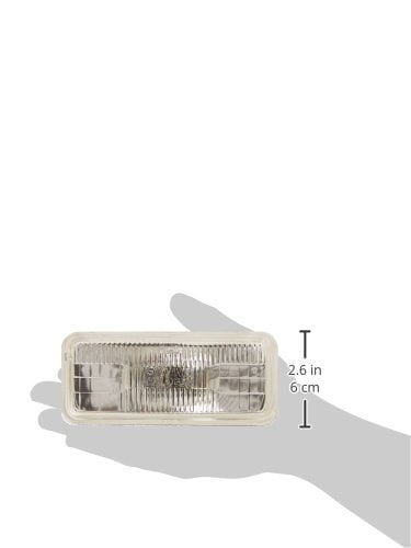 SYLVANIA Basic Rectangular Halogen Sealed Beam Headlight, H4351 ...